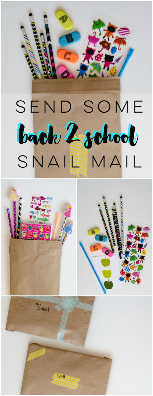 Back to School Mail - Lemon Thistle