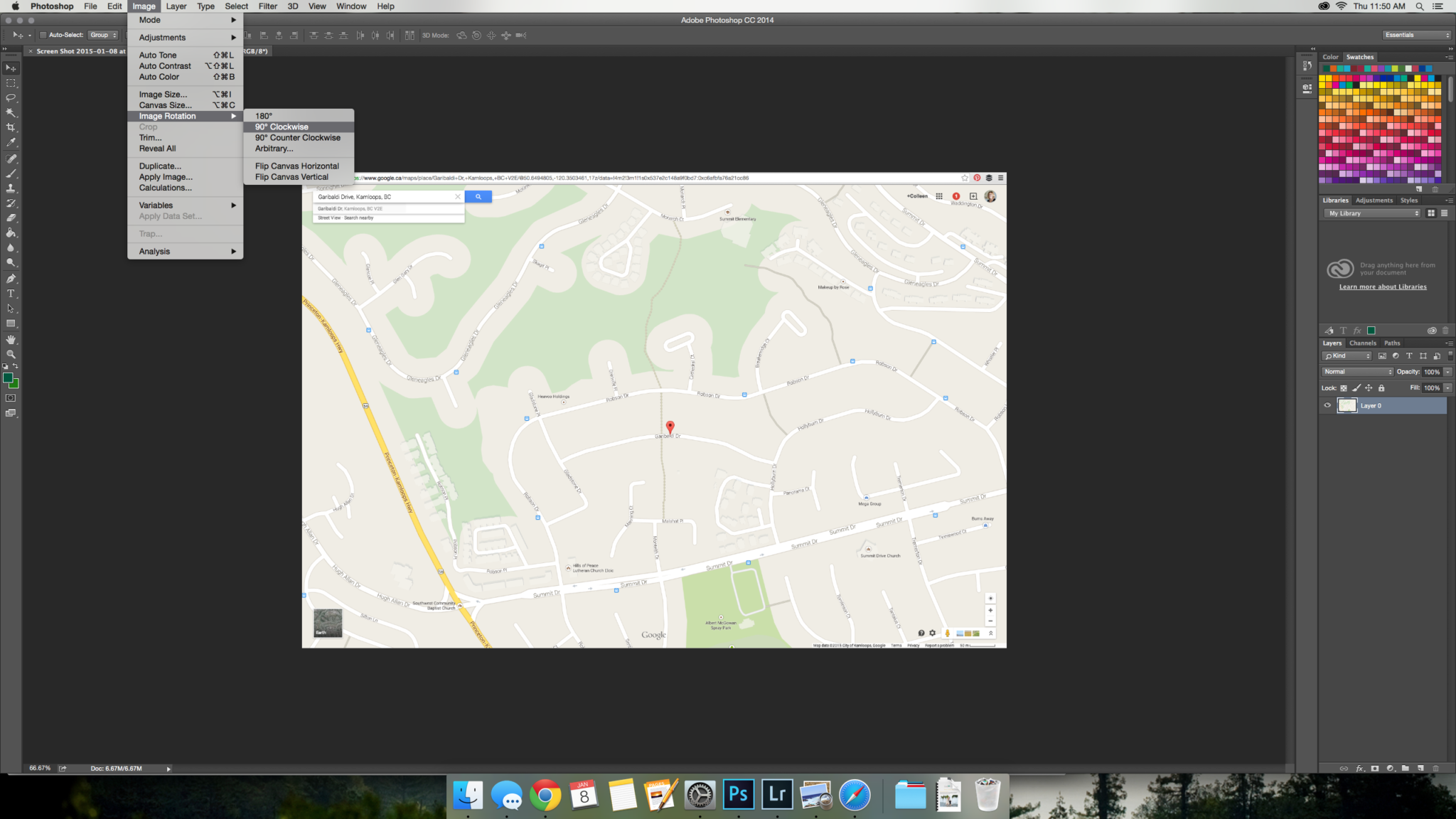 DIY Custom Street Maps Wall Art - Lemon Thistle