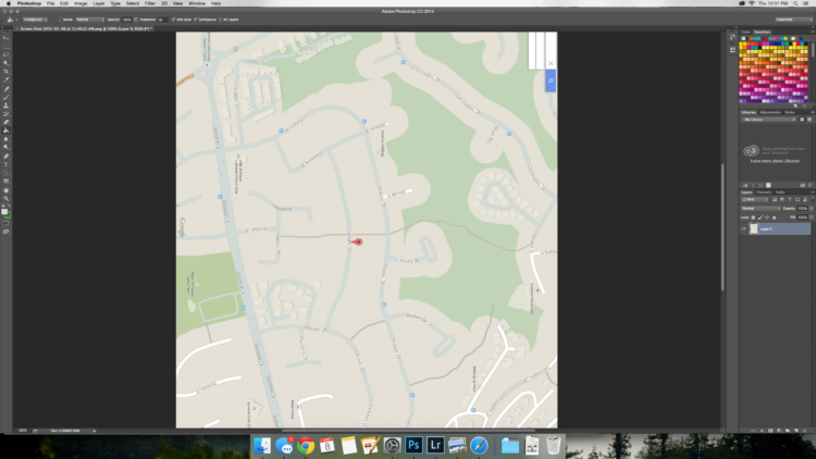 DIY Custom Street Maps Wall Art - Lemon Thistle