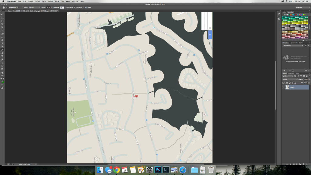 DIY Custom Street Maps Wall Art - Lemon Thistle