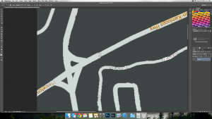 DIY Custom Street Maps Wall Art - Lemon Thistle