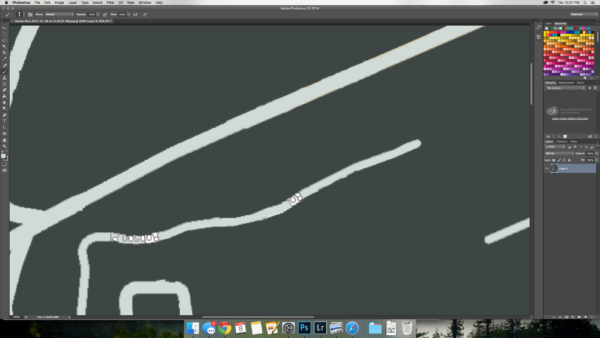 DIY Custom Street Maps Wall Art - Lemon Thistle