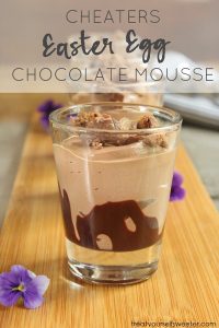 Cheaters Easter Egg Chocolate Mousse - Lemon Thistle