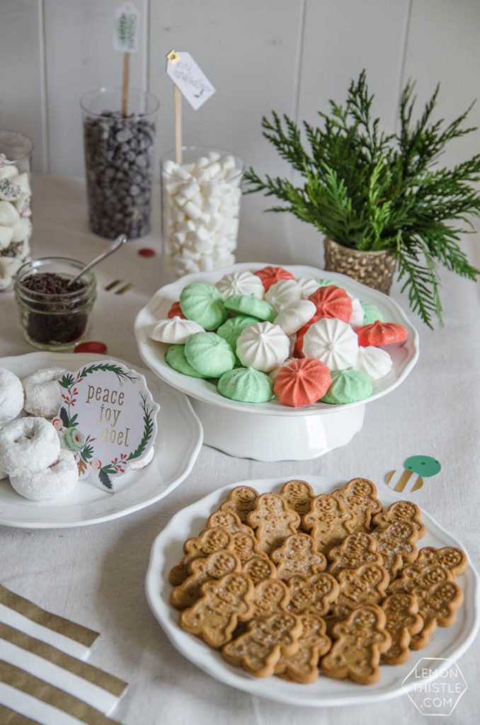 Christmas Crafting Cocoa Party - Lemon Thistle