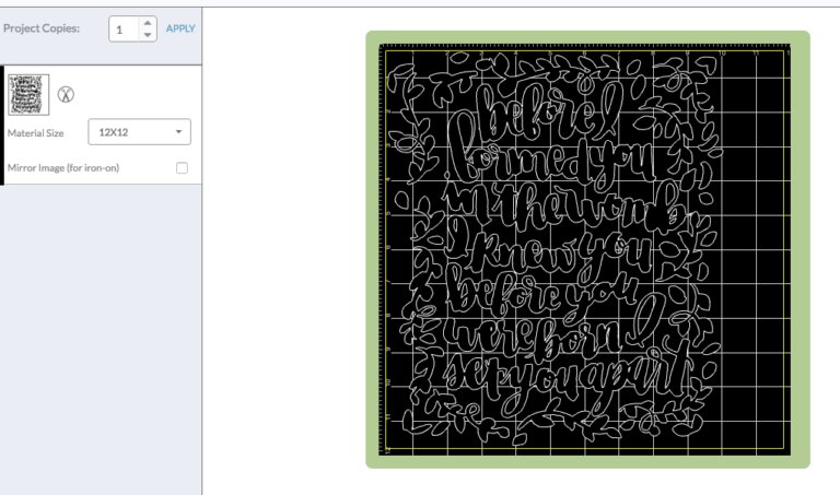 DIY Reverse Vinyl Quotes (and design!) - Lemon Thistle