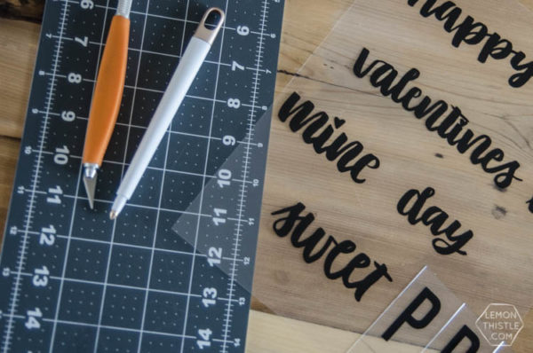 Handlettered DIY Lightbox Inserts (plus free handlettered template ...