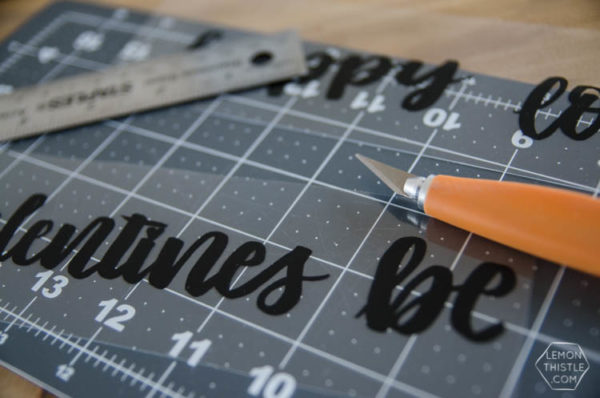 Handlettered DIY Lightbox Inserts (plus free handlettered template ...