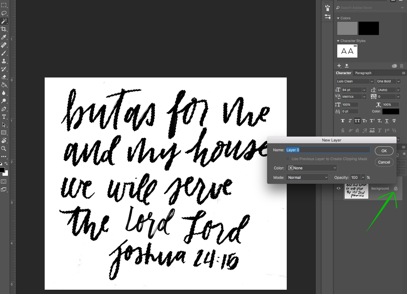 How to Prepare Hand Lettering to cut with a Cricut - Lemon Thistle