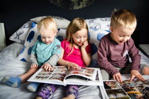 Modern Yearly Photobooks- & organizing years of photos - Lemon Thistle