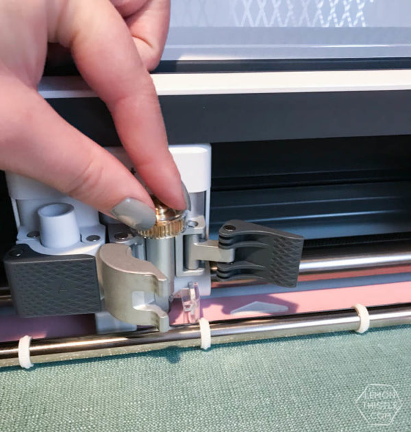 DIY Fabric Ribbon for Gift Wrapping- Cut with Cricut - Lemon Thistle