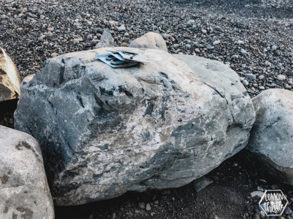 Modern Address Sign | How to Drill into Rock - Lemon Thistle