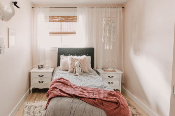 Pretty in Pink - Modern Girl's Bedroom (ORC Reveal!) - Lemon Thistle