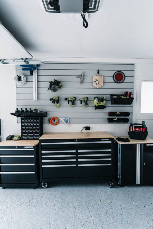 Our Garage Workshop Reveal - Lemon Thistle Our Garage Workshop Reveal - Lemon Thistle