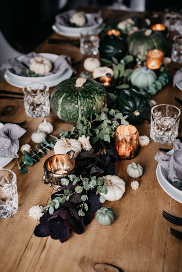 8 Modern Fall Tablescape Ideas - Lemon Thistle