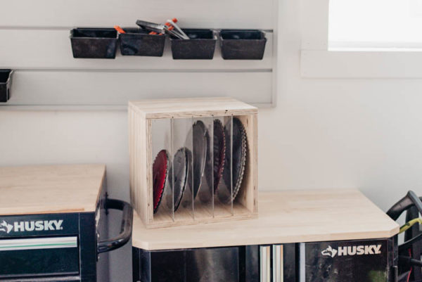 DIY Saw Blade Storage - Lemon Thistle