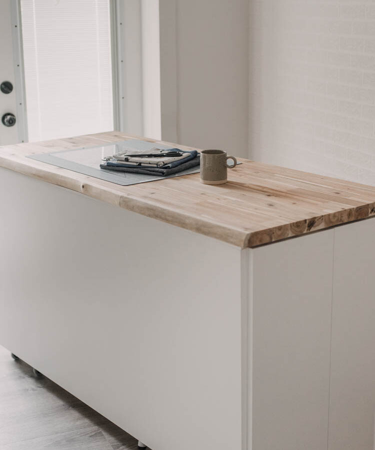 DIY Craft Table with Storage - Lemon Thistle