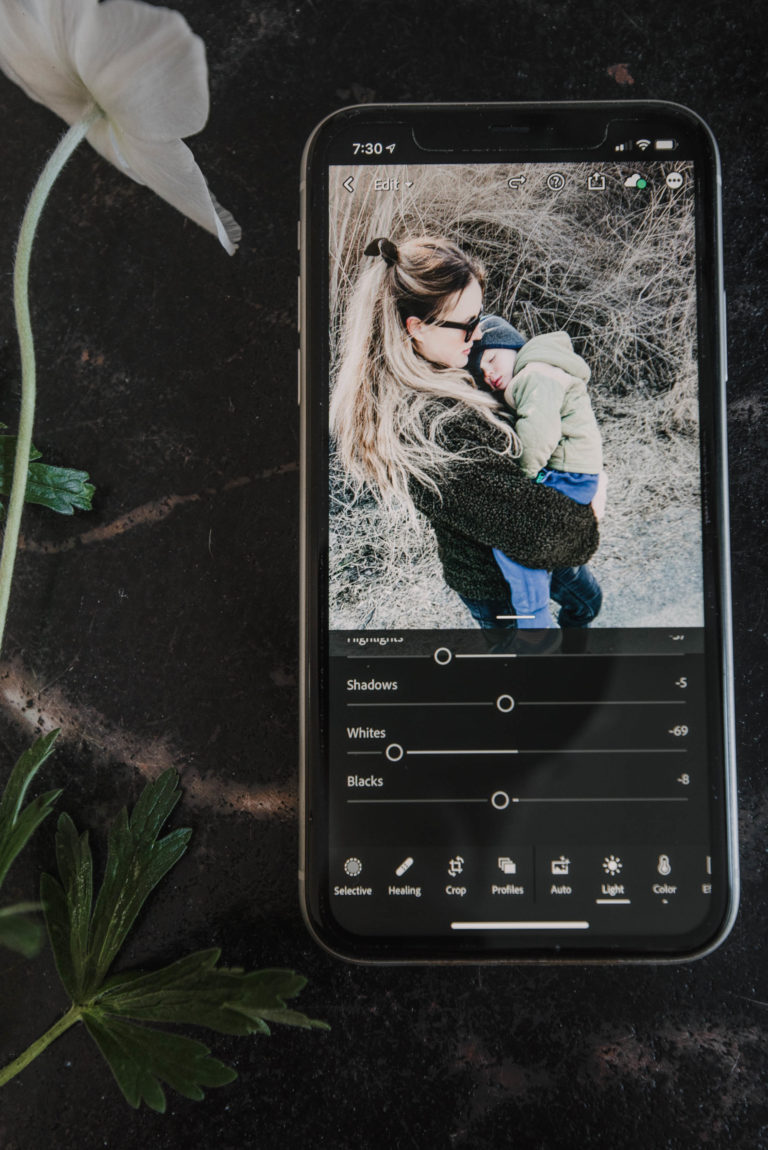 How I Edit Phone Photos - Lemon Thistle