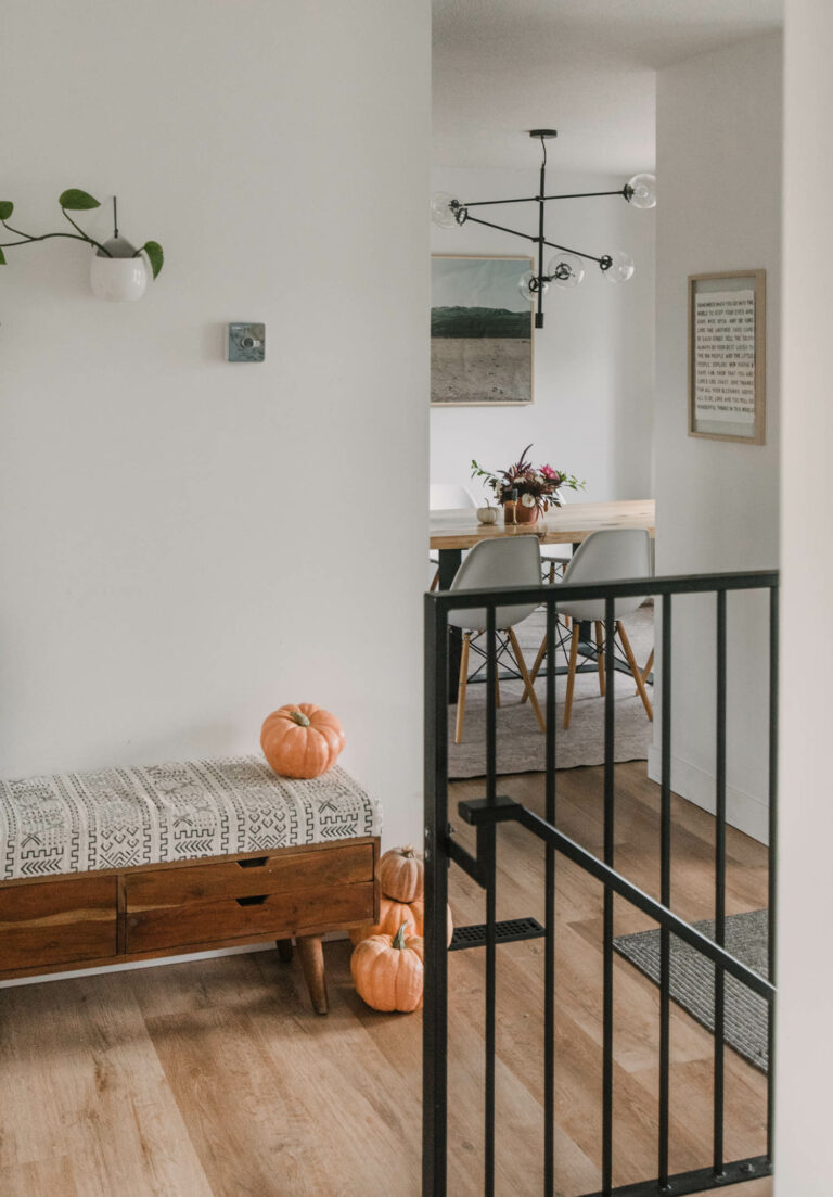 Cozy Modern Fall Home Tour - Lemon Thistle