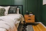 Green Bedroom Makeover - Lemon Thistle