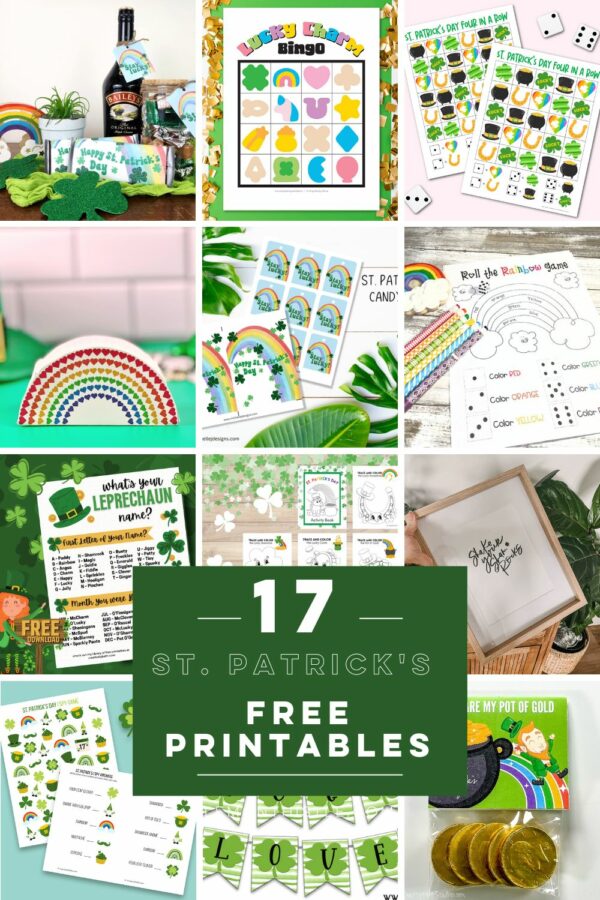 Free Modern Saint Patrick's Day Printable Decor - Lemon Thistle