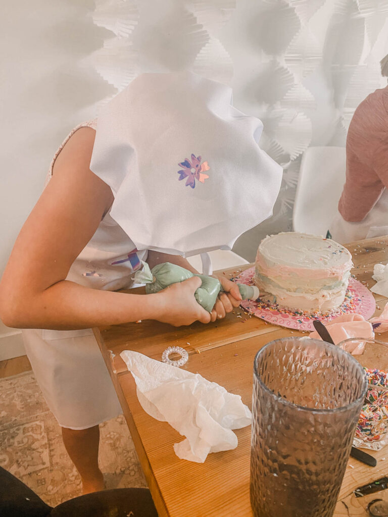 DIY Cake Decorating Party for Kids - Lemon Thistle