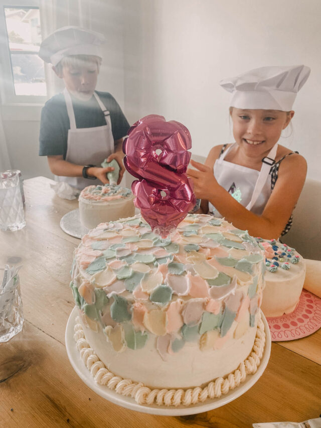 DIY Cake Decorating Party for Kids - Lemon Thistle